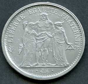 Coins: France Hercules 10f