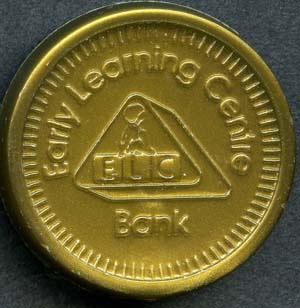 Coins: early learning centre elc £1